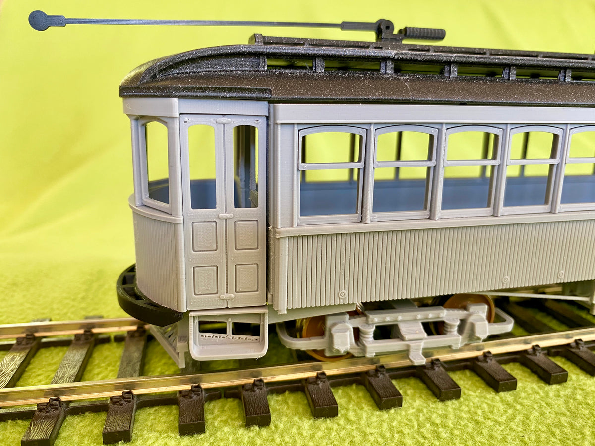 «SHORE FAST LINE wood sided» - O-scale Kit #48-1672 – Interurban Models