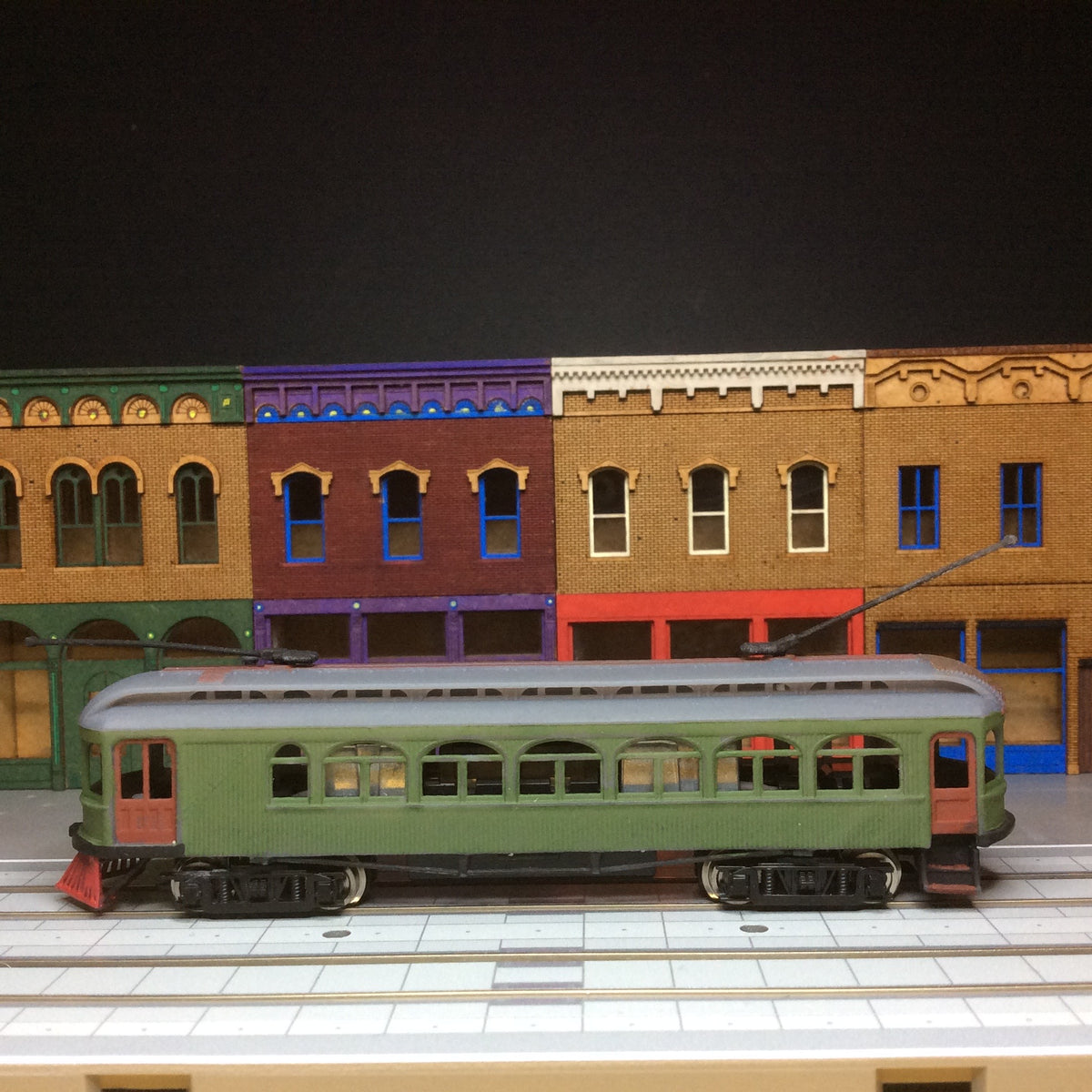 «CINCINNATI CAR Co» - Interurban Wooden Combine #160-1621 – Interurban ...