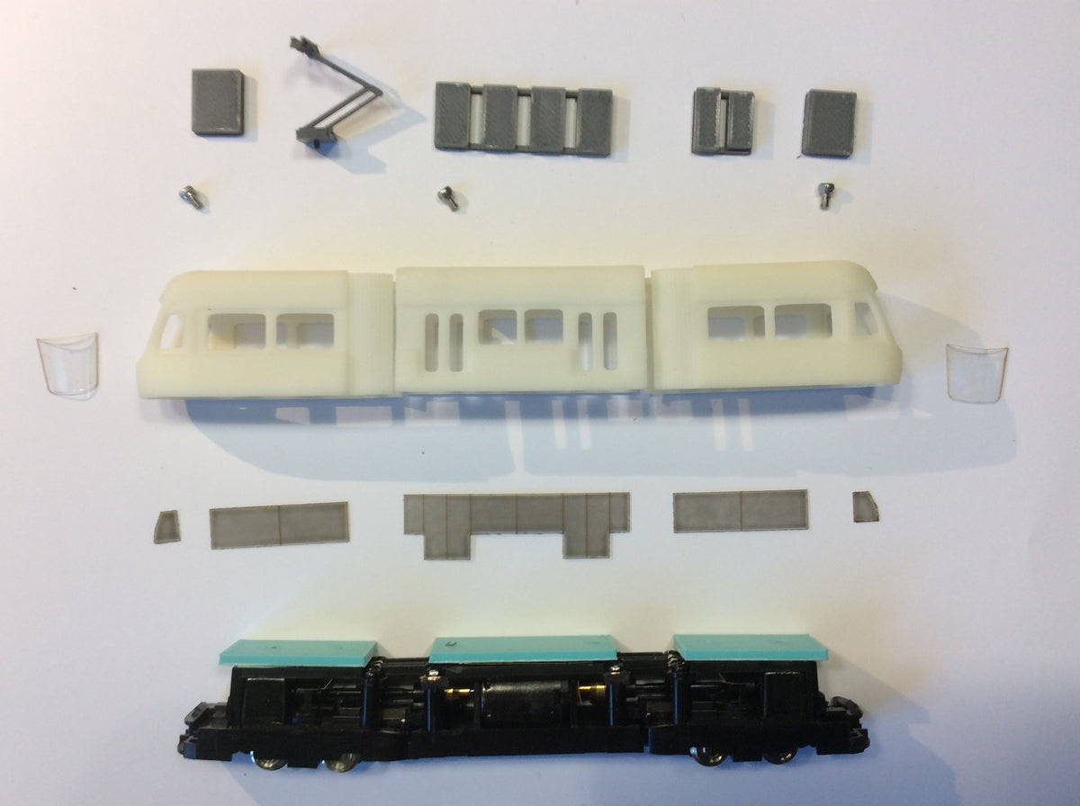 «Brookville LIBERTY» articulated streetcar Kit #160-4201 – Interurban ...