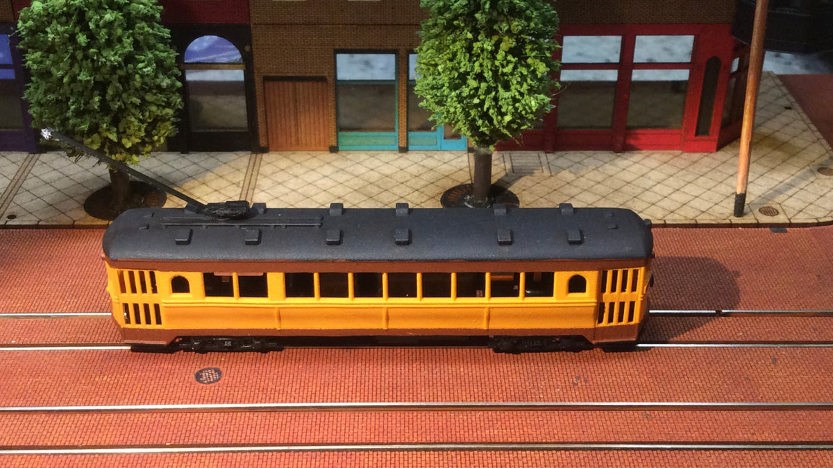«CINCINNATI CURVED SIDE» -Speedrail Interurban UNPAINTED KIT #160-1241 ...